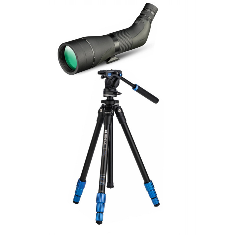 VORTEX KIT CROSSFIRE HD 20-60X85 + BENRO SLIM VIDEO